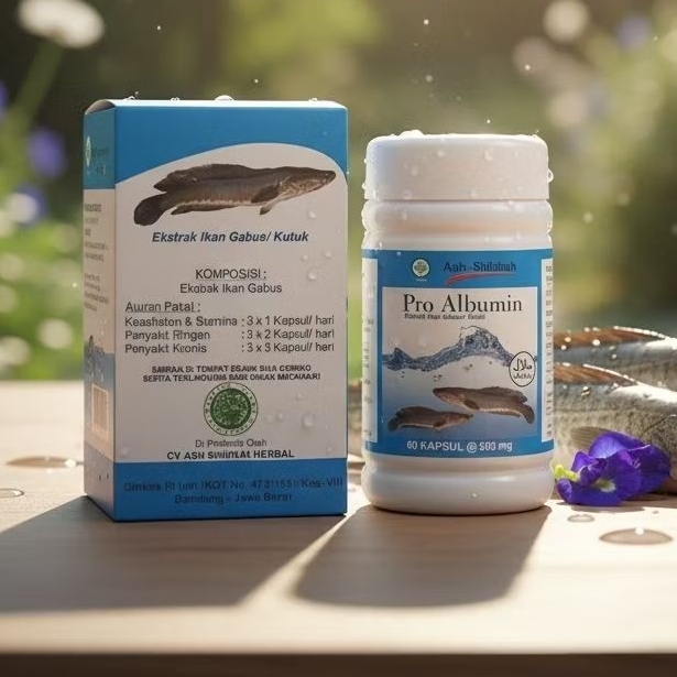 Jual Kapsul Ekstrak Ikan Gabus Albumin - Obat Pasca Operasi Caesar ...