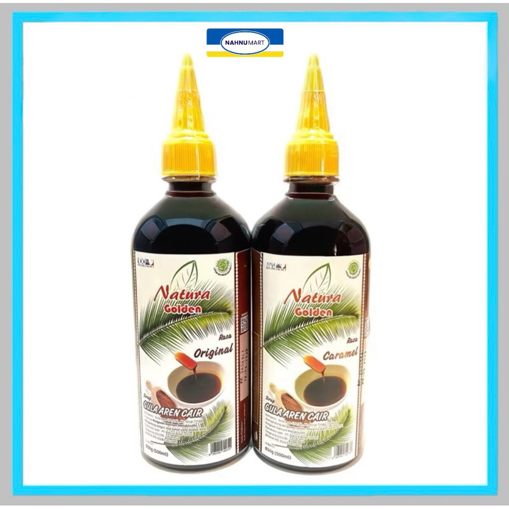 Jual NATURA GULA AREN CAIR ORIGINAL & CARAMEL 650 G | Shopee Indonesia