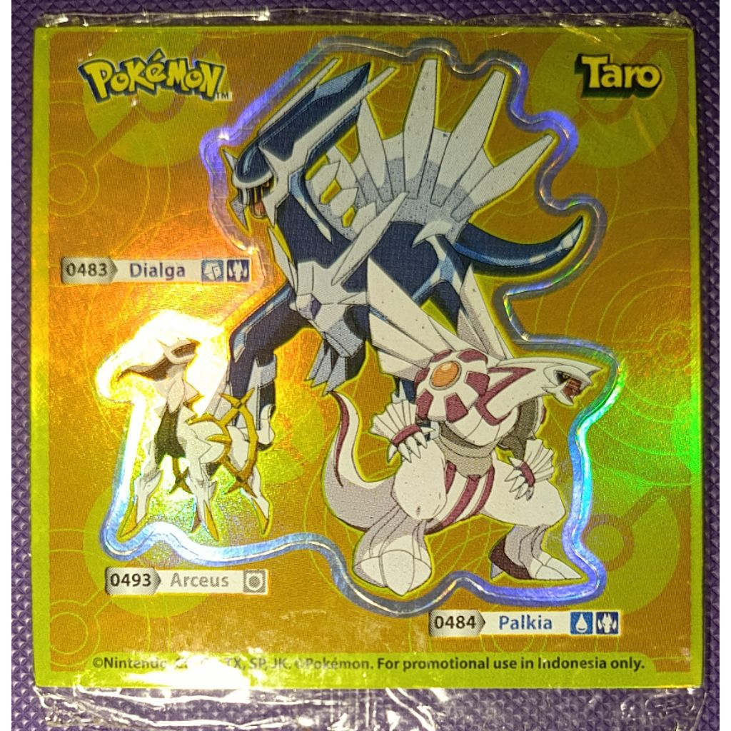 Jual Pokemon x Taro - POKEMON EXCLUSIVE STICKER | Shopee Indonesia