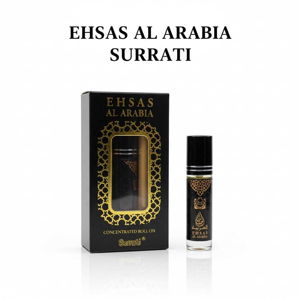 Jual Surrati Parfum Roll On Surrati Ehsas Al Arabia 6ml Non Alkohol ...