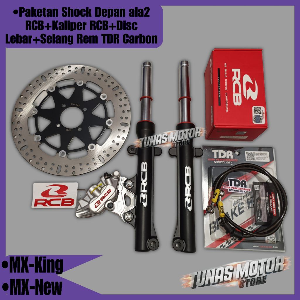 Jual Paketan Shock Depan ala2 RCB Satria 2tak Shogun kebo smash Shogun ...