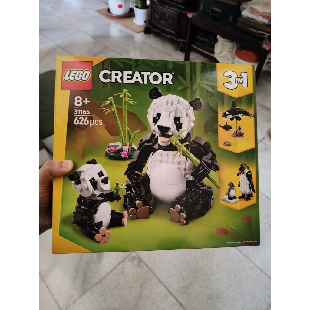 Jual Mainan LEGO Creator 31165 Wild Animals : Panda Family | Shopee ...