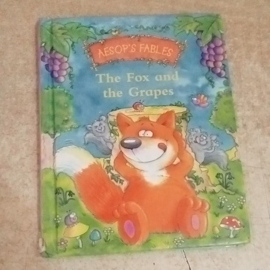 Jual Buku cerita anak AESOP'S FABLES: The Fox and the Grapes | Shopee ...