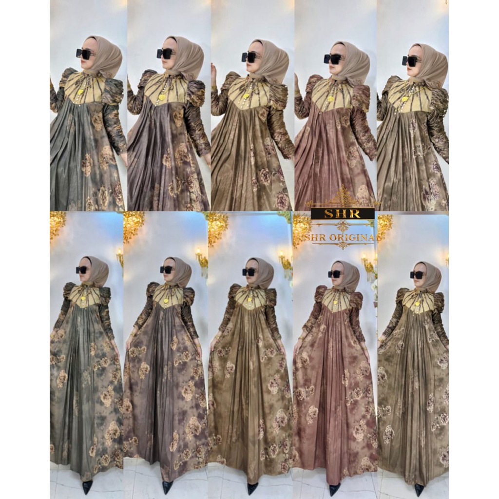 Jual SHR!! NEW READY GAMIS PRINCESS INCES RATU MUTIARA BY SHR ORI GAMIS ...
