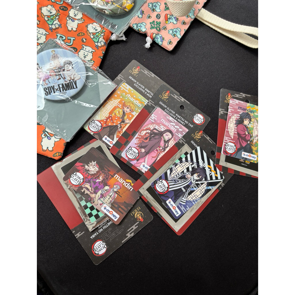 Jual E MONEY DEMON SLAYER EBISU SELECTED | Shopee Indonesia