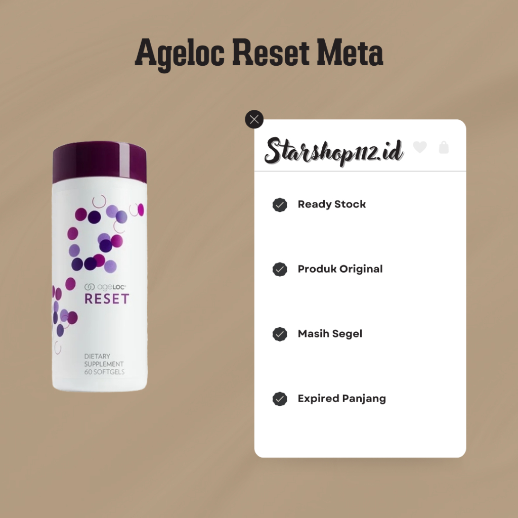 Jual Reset Metabolisme Botol Ungu ED 2026 | Shopee Indonesia