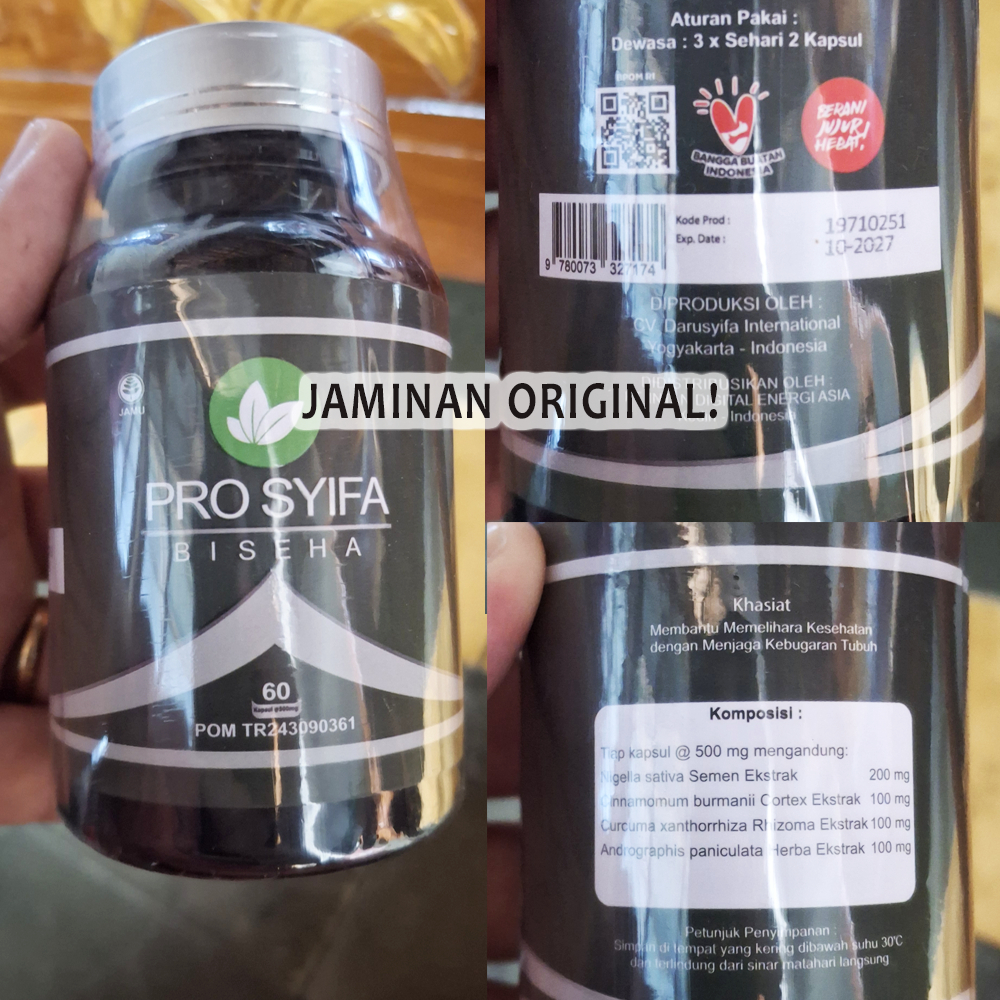 Jual Kapsul Pro sifa Original Membantu Mengatasi Lambung Gerd Asma ...