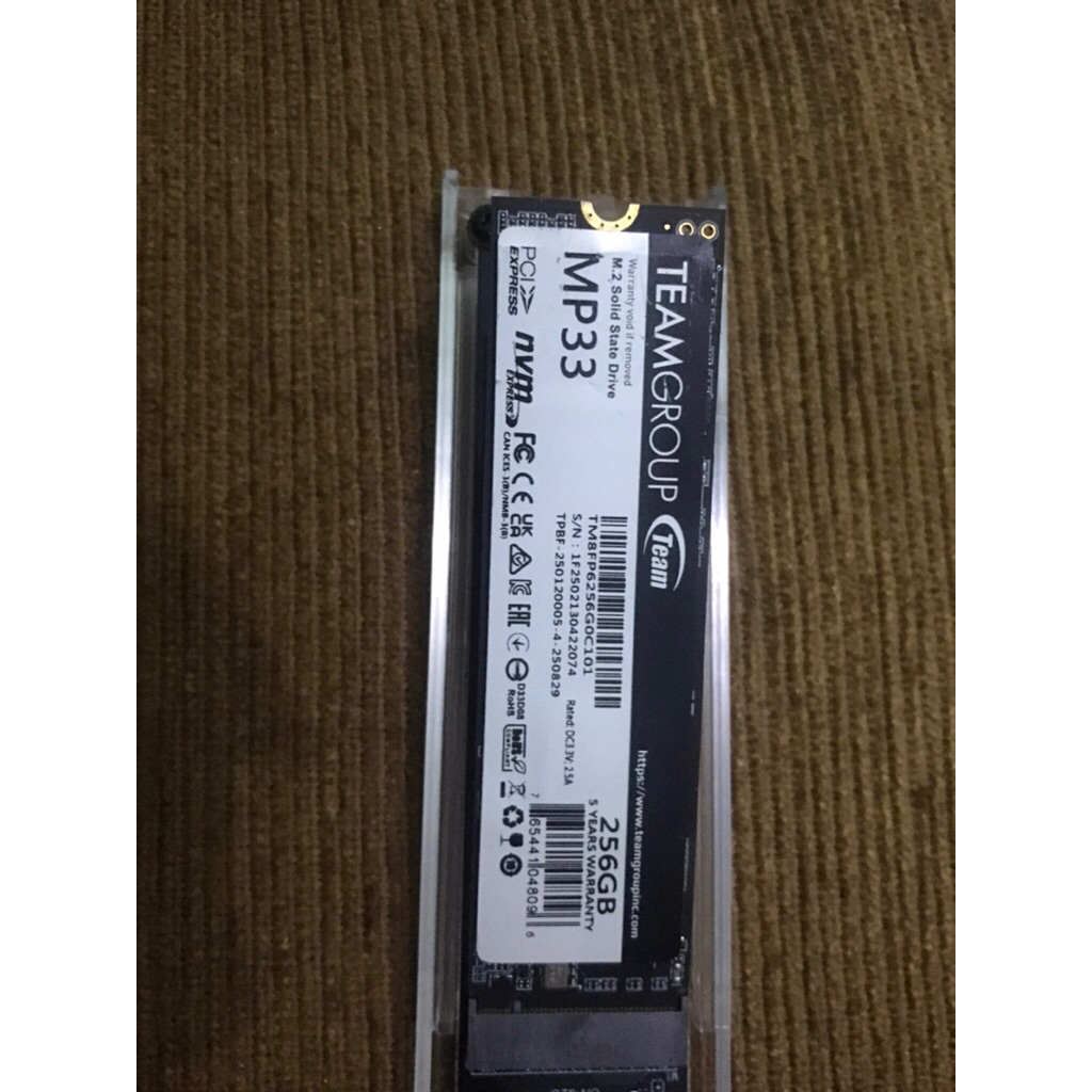 Jual Nvme M.2 TeamGroup 256 Gb | Shopee Indonesia
