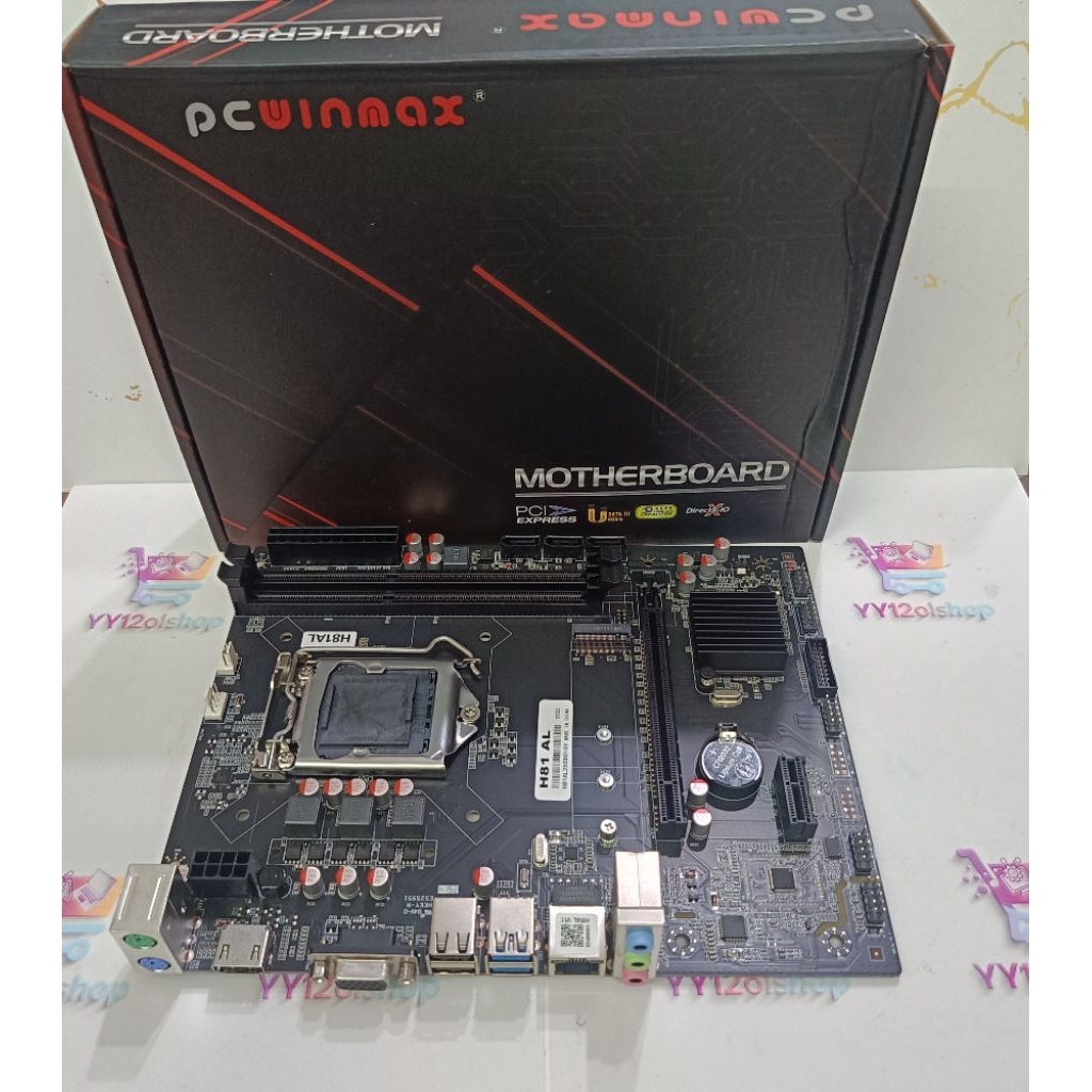 Jual MAINBOARD WINMAX H81 USB 3.0 + USB 2.0 | Shopee Indonesia