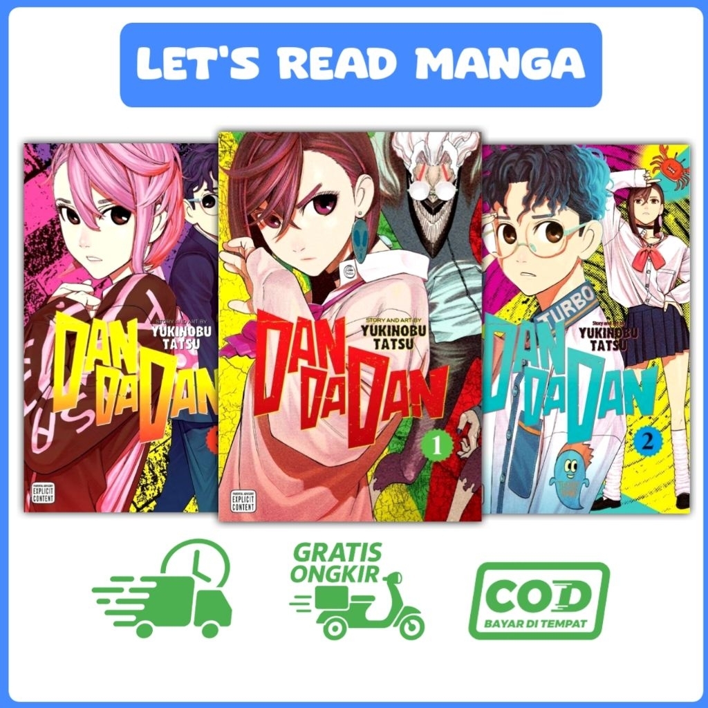 Jual Komik Manga Dandadan Vol. 1-17 by Yukinobu Tatsu Bahasa Indonesia | Shopee Indonesia