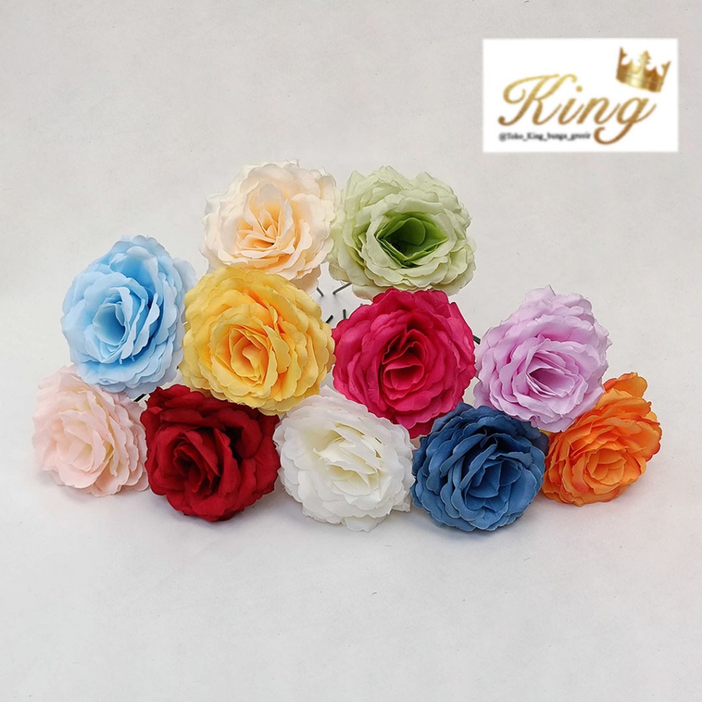 Jual Bunga Rose Bintang Bunga Mawar Diamond Premium Artificial Flower ...