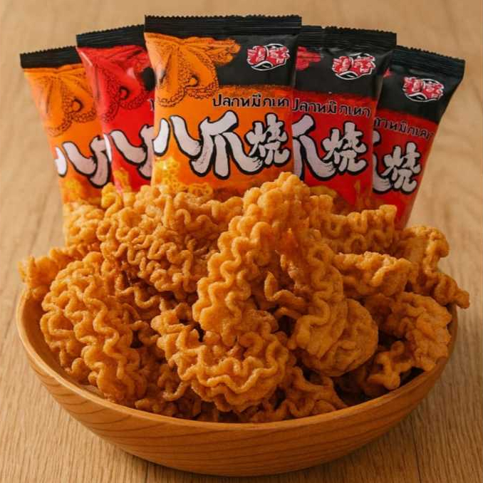 Jual Cemilan Jadul China Enak Rice Crust Rice Creaker Keriting Snack ...