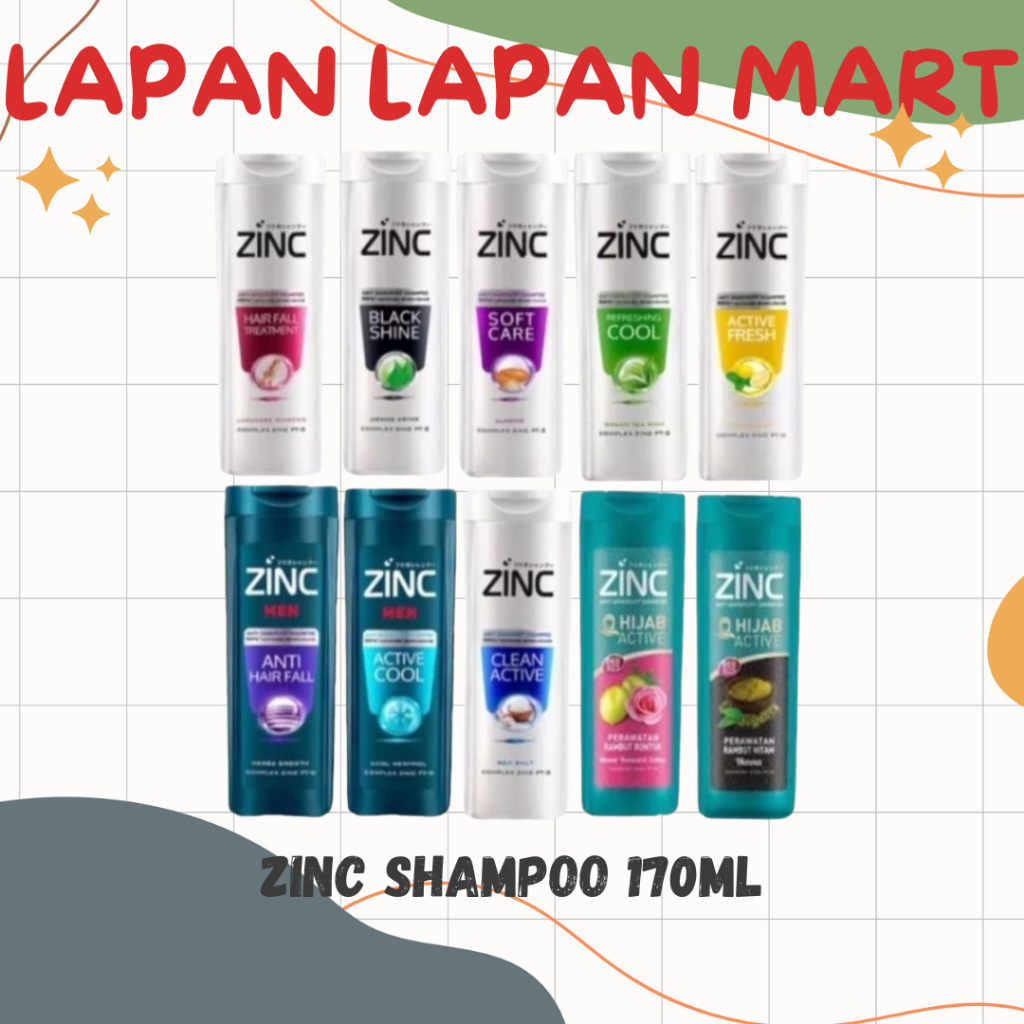 Jual Zinc Shampoo 170ml (Shampoo) | Shopee Indonesia