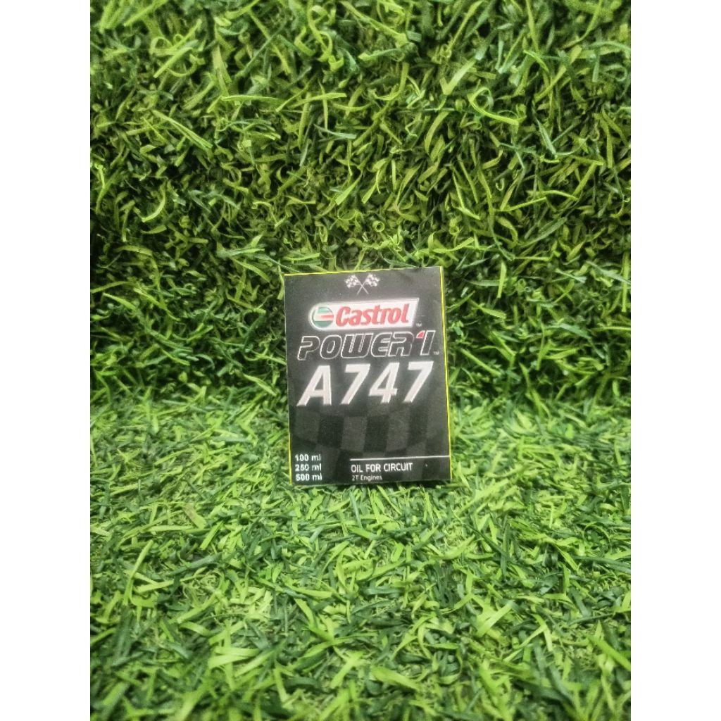 Jual STIKER OLI CASTROL A747 POWER1 100ml 250ml 500ml | Shopee Indonesia