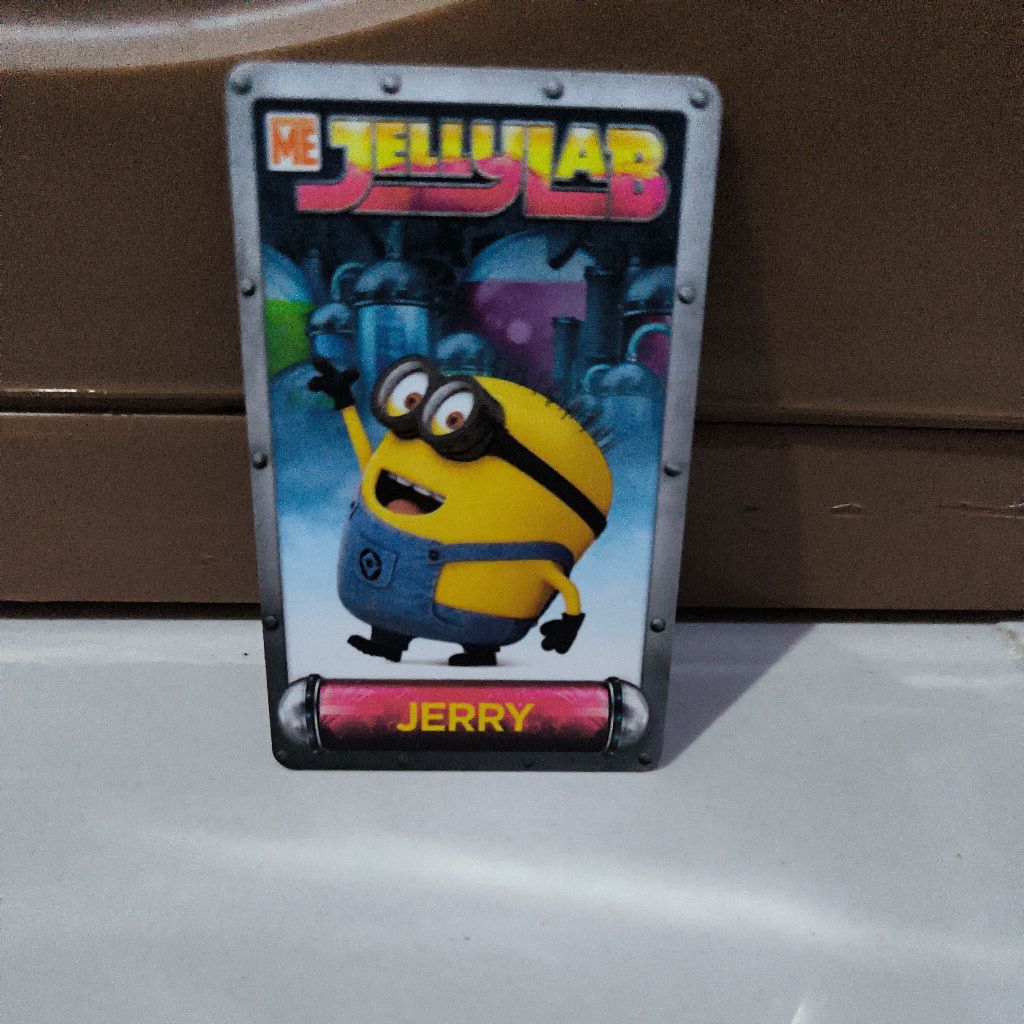 Jual Despicable me jelly lab card // kartu timezone | Shopee Indonesia