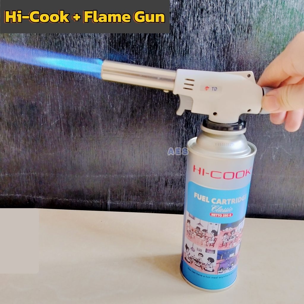 Jual Flame Gun / Torch Gun plus Hi-cook Portable Paketan | Shopee Indonesia