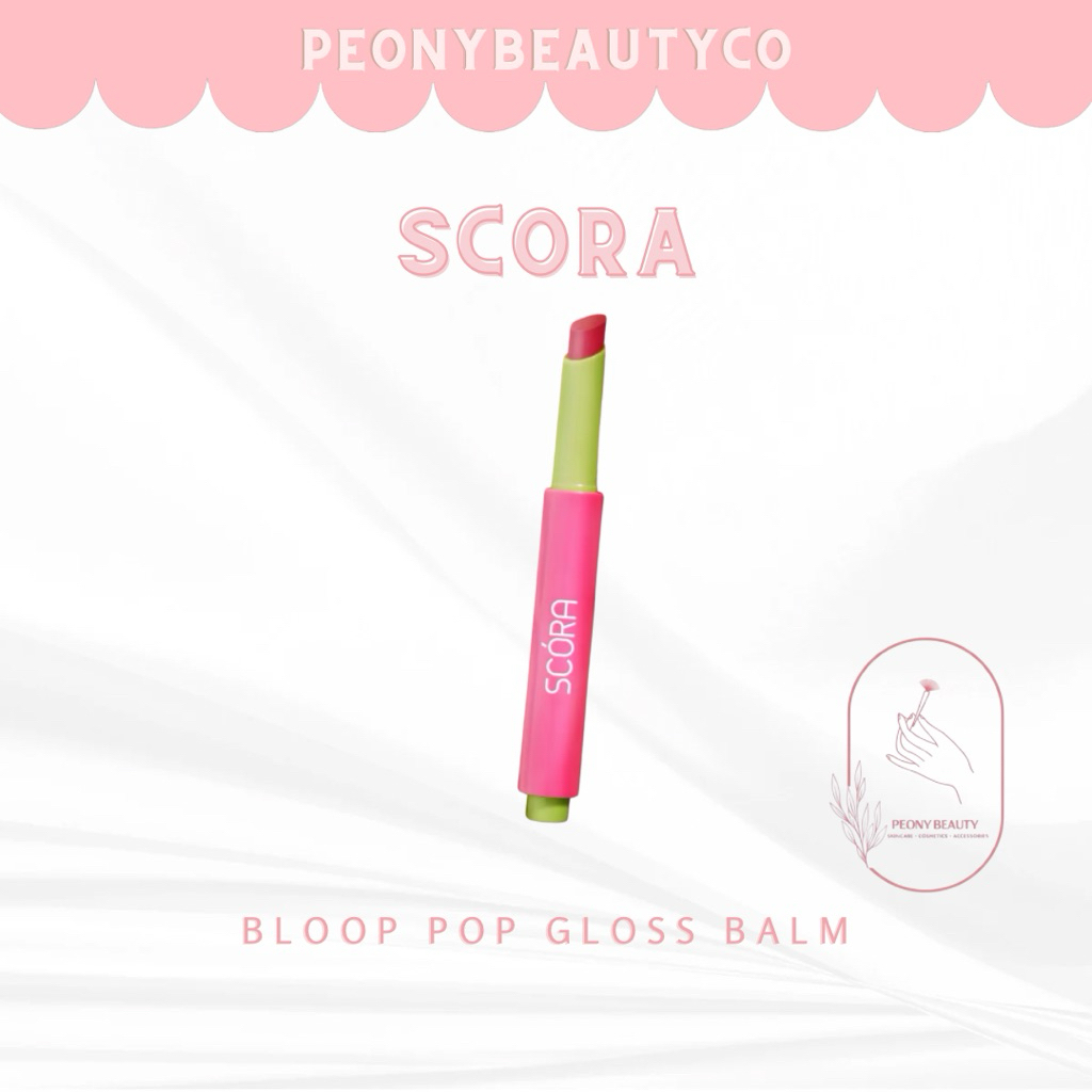 Jual NEW!! SCORA Bloop Pop Gloss Balm 2 gr | Shopee Indonesia