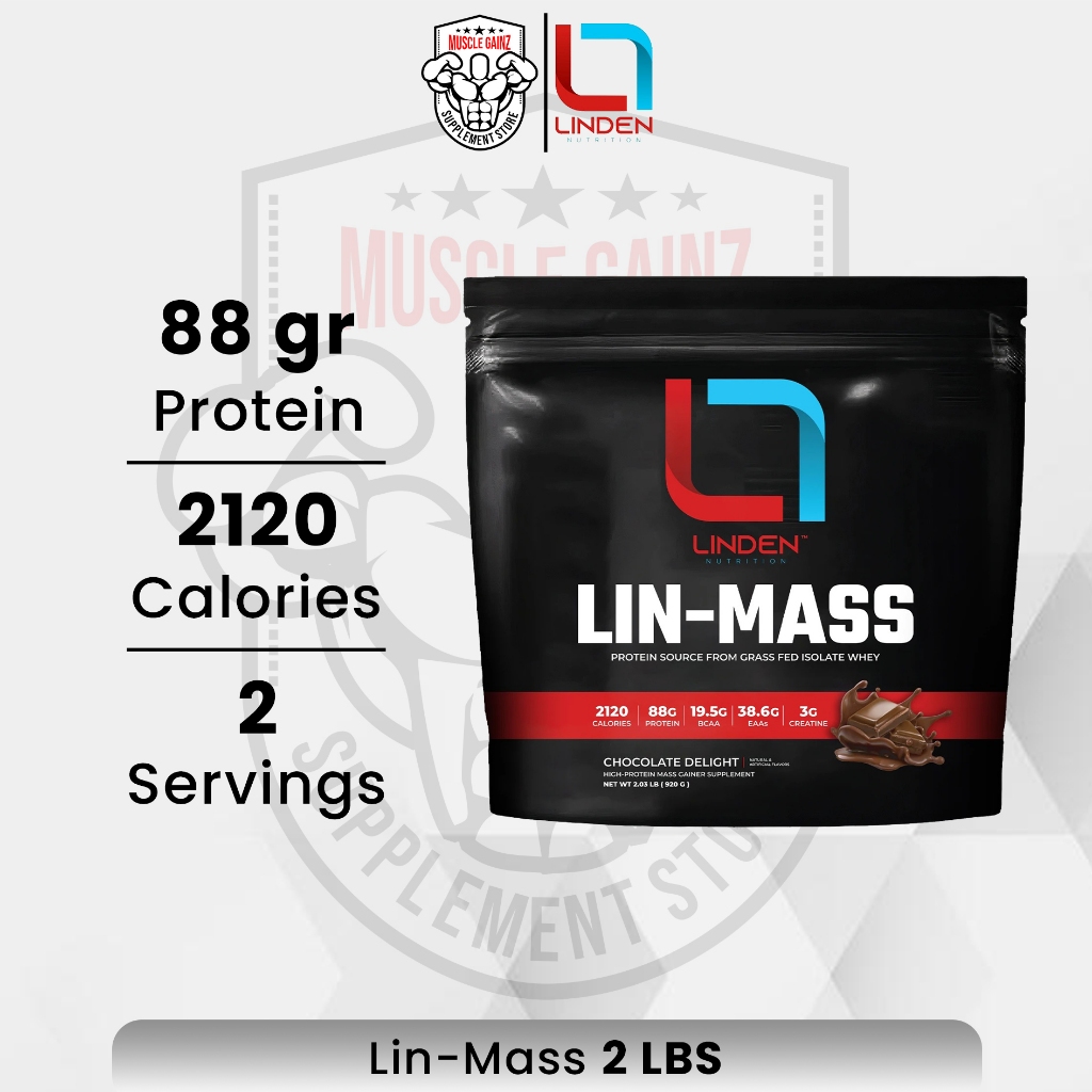 Jual Linden Nutrition Lin-Mass 2 Lbs Mass Gainer | Shopee Indonesia