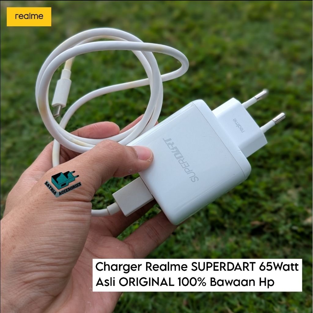 Jual Charger Realme SUPERDART 65Watt Asli ORIGINAL 100% Bawaan Hp ...