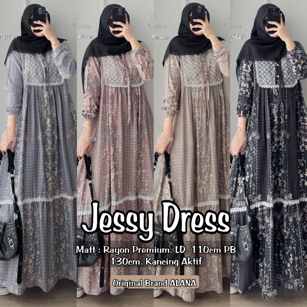 Jual (( READY )) JESSY DRESS BY ALANA / GAMIS ANAYA DANISA AMAYA CARILA ...