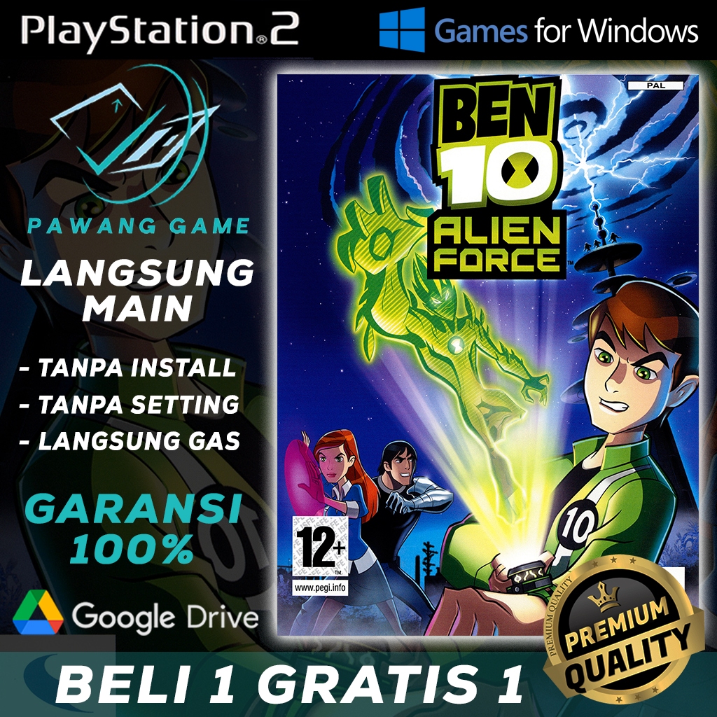 Jual Ben 10 Alien Force | Langsung Main Tanpa Install & Tanpa Setting ...