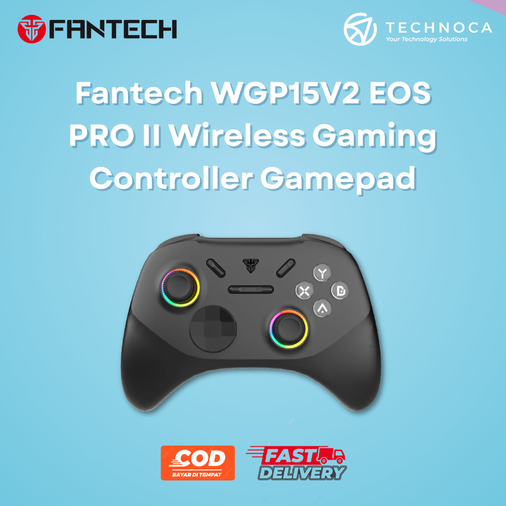Jual Fantech EOS PRO II Gamepad HALL EFFECT Wireless Bluetooth Joystick ...