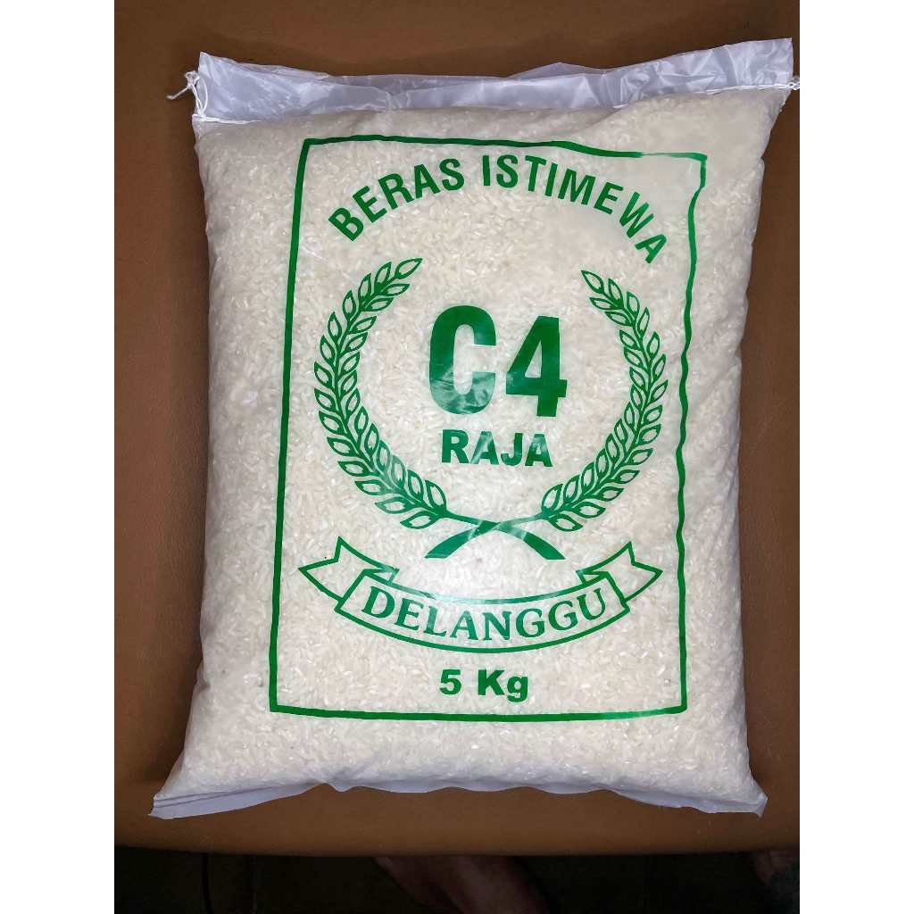 Jual Beras C4 Raja 1 Kg Rasa Enak dan Pulen | Shopee Indonesia