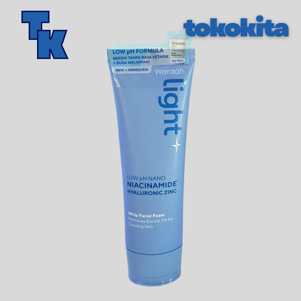 Jual Light+ by Wardah Low pH Nano Niacinamide Hyaluronic Zinc Whip ...