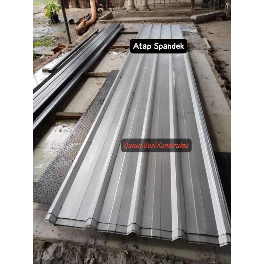 Jual Atap Spandeck 0,50mm /Atap Spandek 0,40mm/atap spandek Galvalum 0 ...