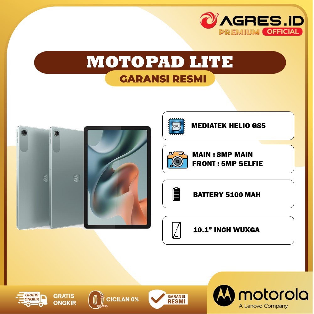 Jual Motorola Motopad Lite 4GB/128GB Garansi Resmi Motorola Indonesia ...