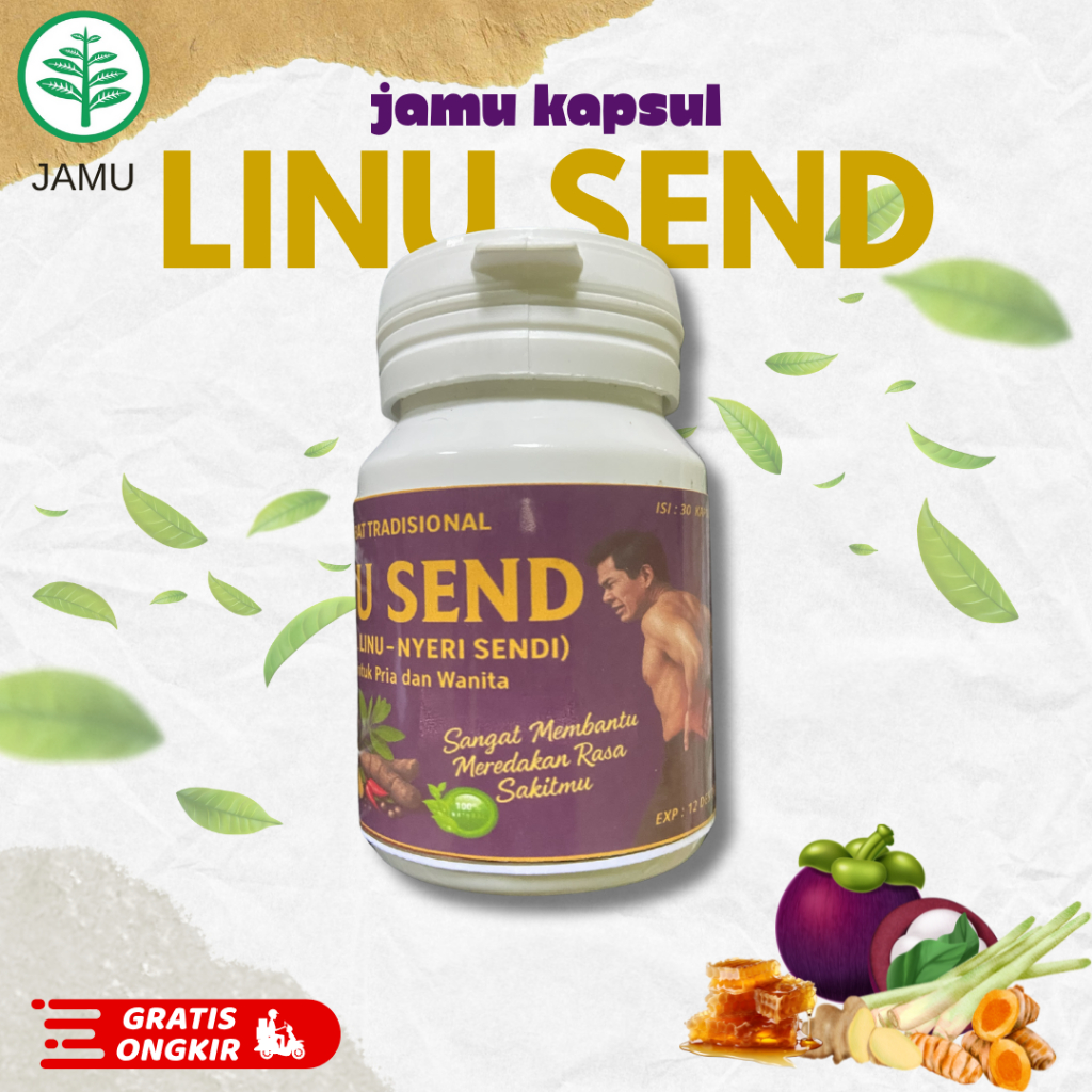 Jual JAMU KAPSUL ASAM URAT DAN NYERI SENDI LINU SEND ORIGINAL ISI 30 ...