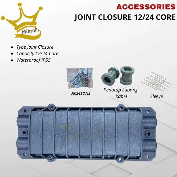 Jual Fiber Optic MINI Joint Closure 12/24 Core | MINI Joint Closure FO ...
