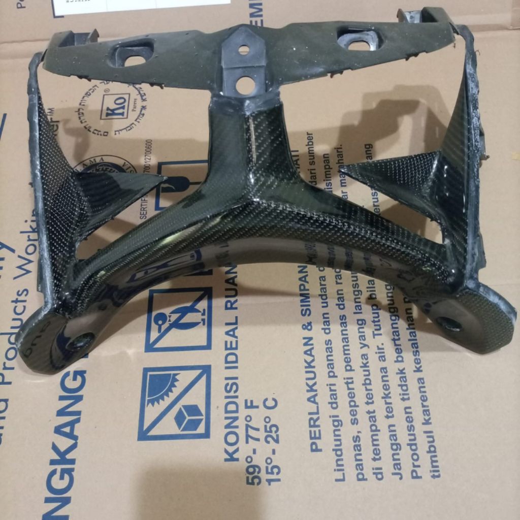 Jual Part Carbon twill asli forged hexagon X Max New cover bak cvt ...
