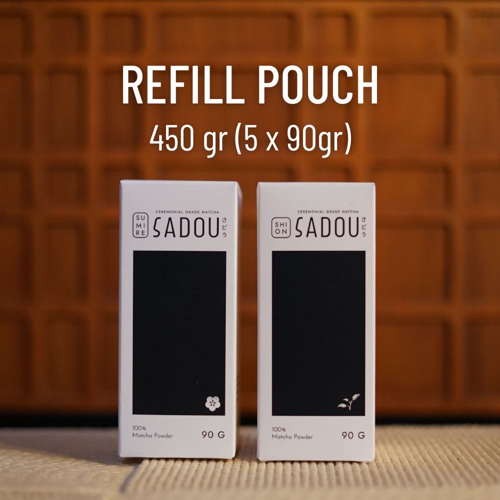 Jual Sadou Seicha Shion No Shiro Sumire Refill Pouch Ceremonial Grade ...