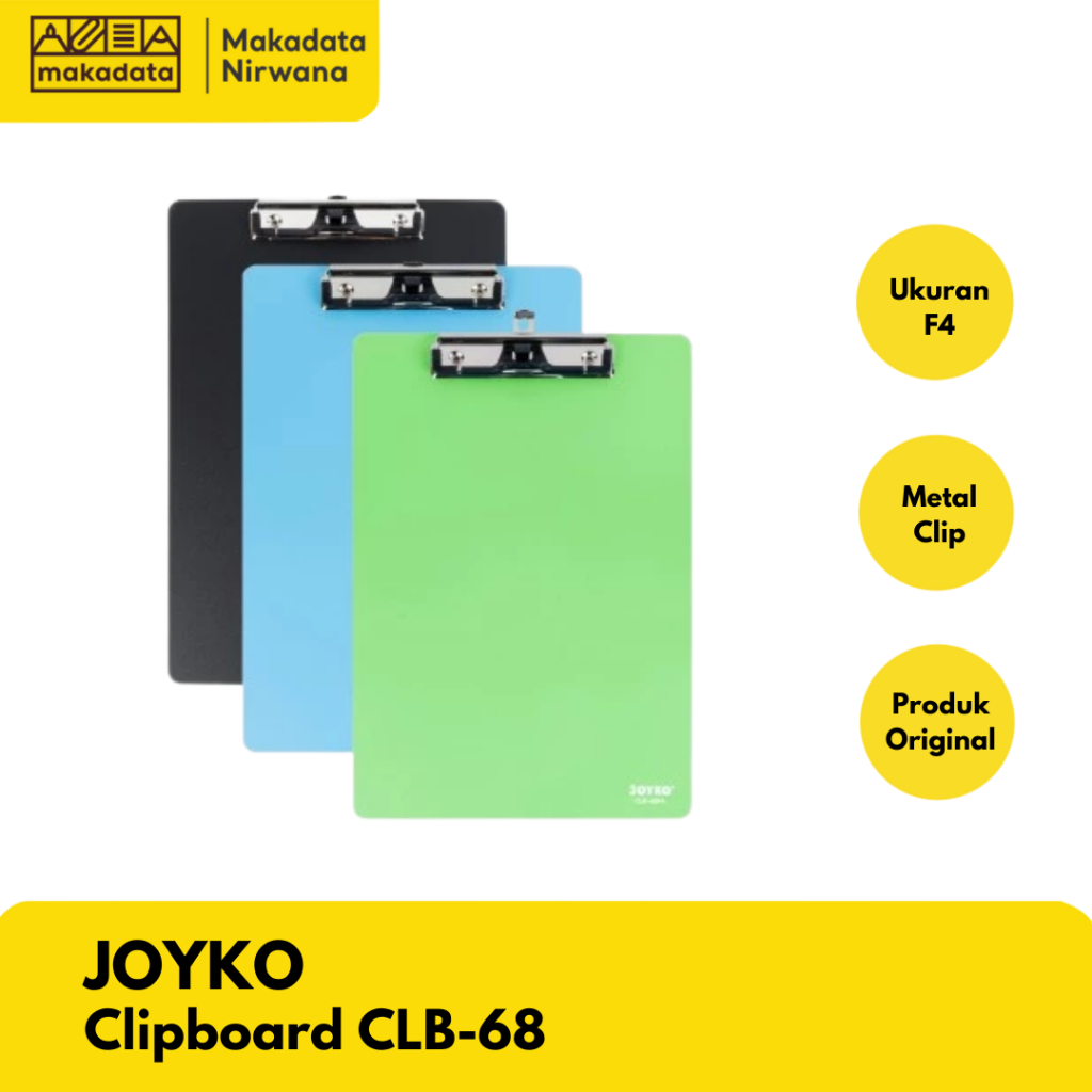 Jual JOYKO PAPAN DADA/CLIPBOARD CLB-68 (1 PCS) | Shopee Indonesia