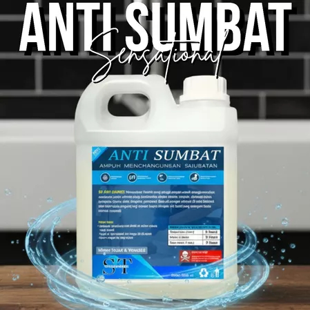 Jual Anti Sumbat Saluran Air Pipa WC Wastafel tempat cuci Piring 1 ...