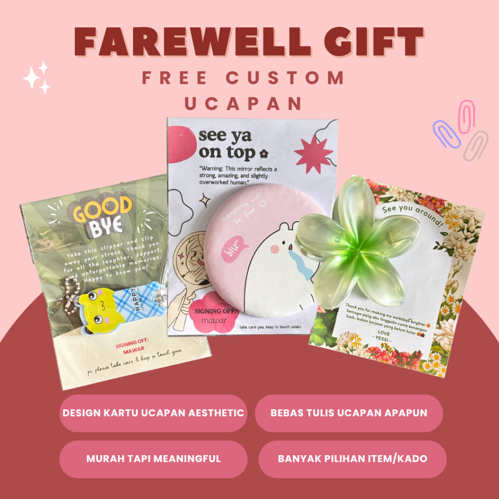Jual Sehari Dikirim || Kado Resign Lucu & Murah - Goodbye Gift Set ...