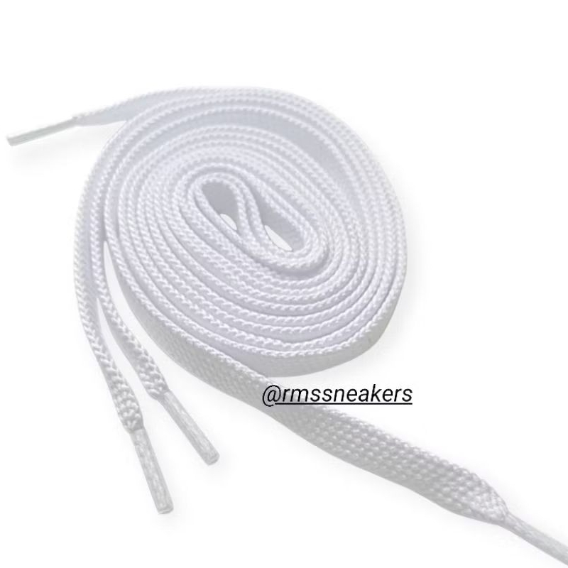 Jual Tali Sepatu putih besar gemuk 1,2 cm/120 cm shoe lace | Shopee ...