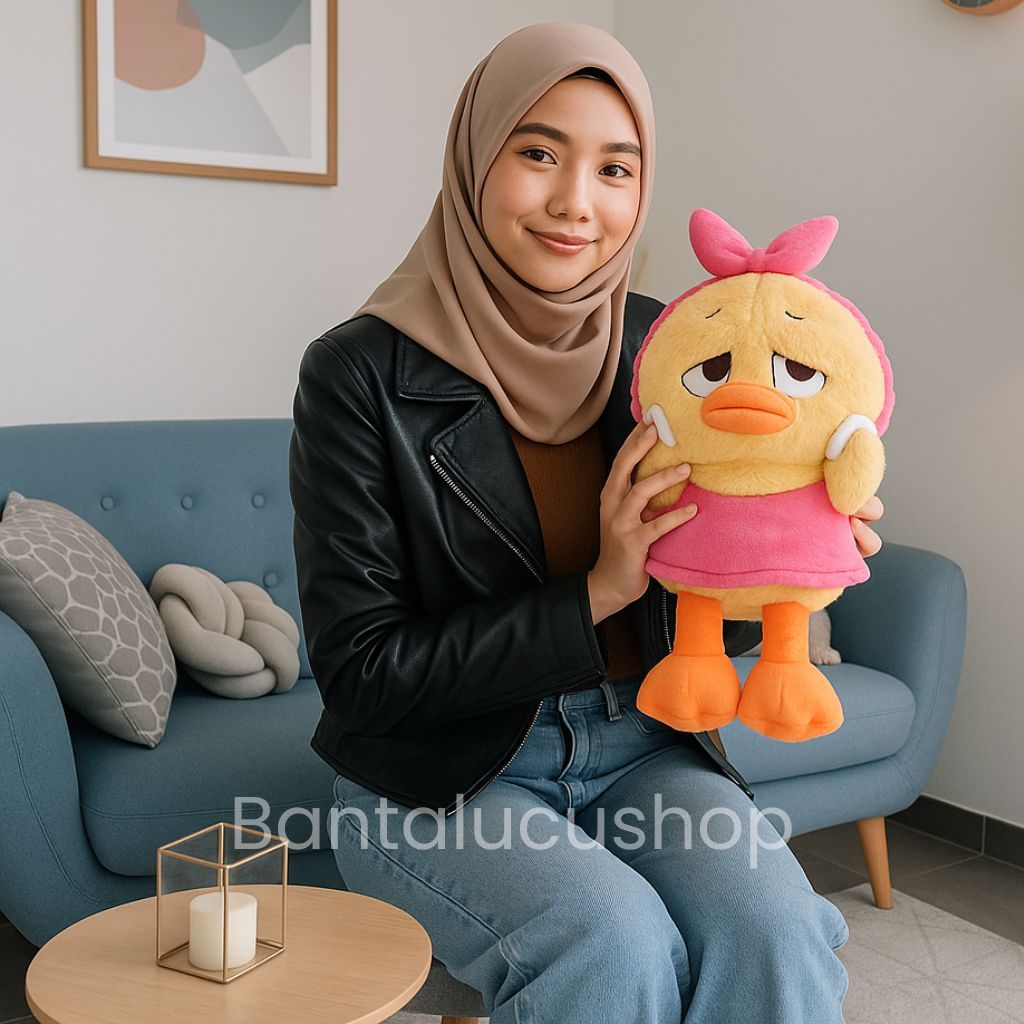 Jual Boneka Bebek Sad Eye 45cm – Duck Plush Premium Bahan Lembut ...