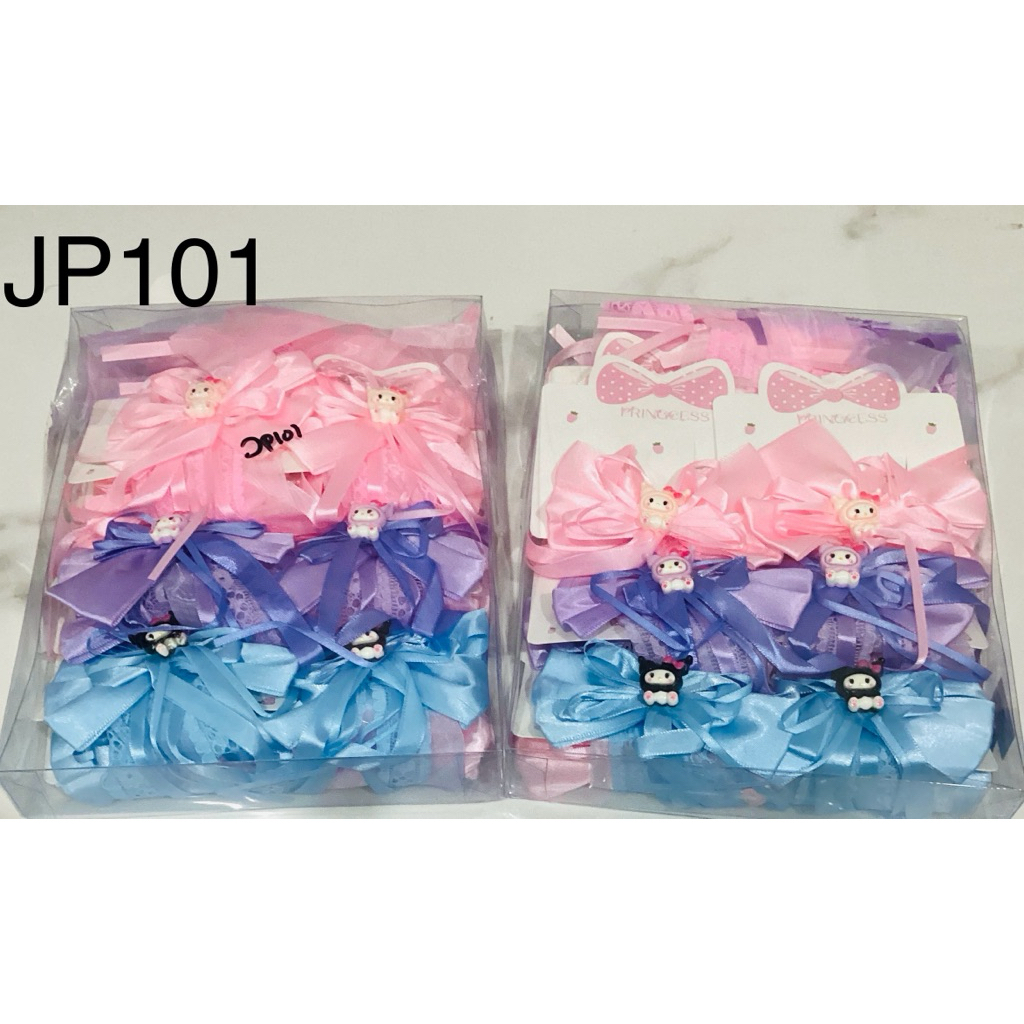 Jual LUSINAN JP101(AB) Jepitan pita jumbo jurai panjang motif flower ...