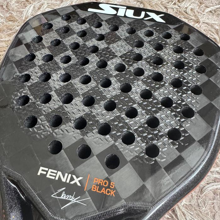 Jual Siux Fenix Pro 5 Black 2025 Leo Augsburguer (Padel Racket ...