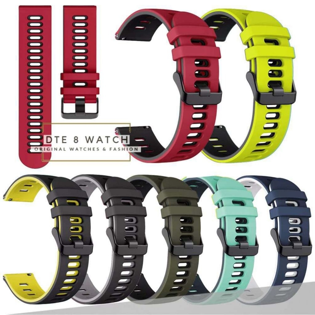Jual Strap Huawei GT 6 46mm Huawei GT6 Pro Silikon Rubber 22mm Sbz ...