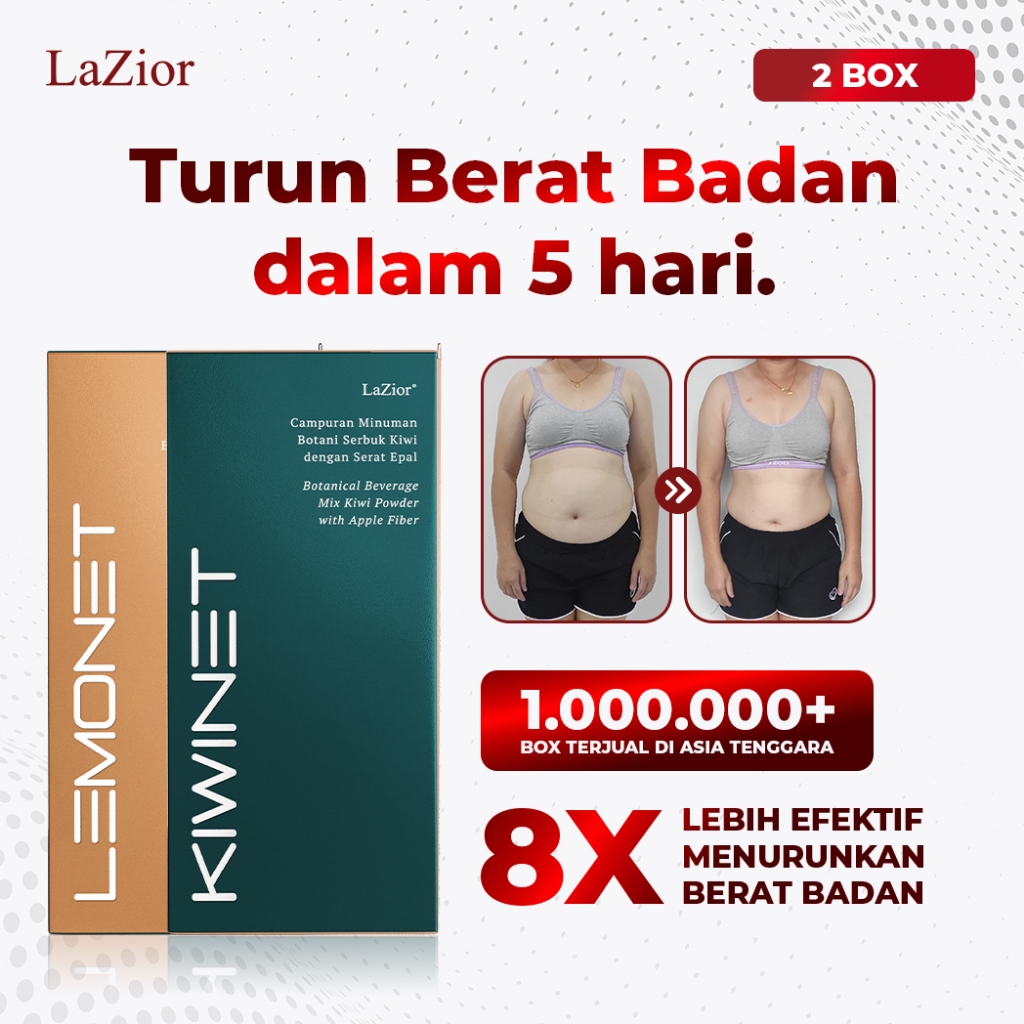 Jual LaZior Fiber Drink Diet Tinggi Serat Pelancar Pencernaan | Lemonet ...