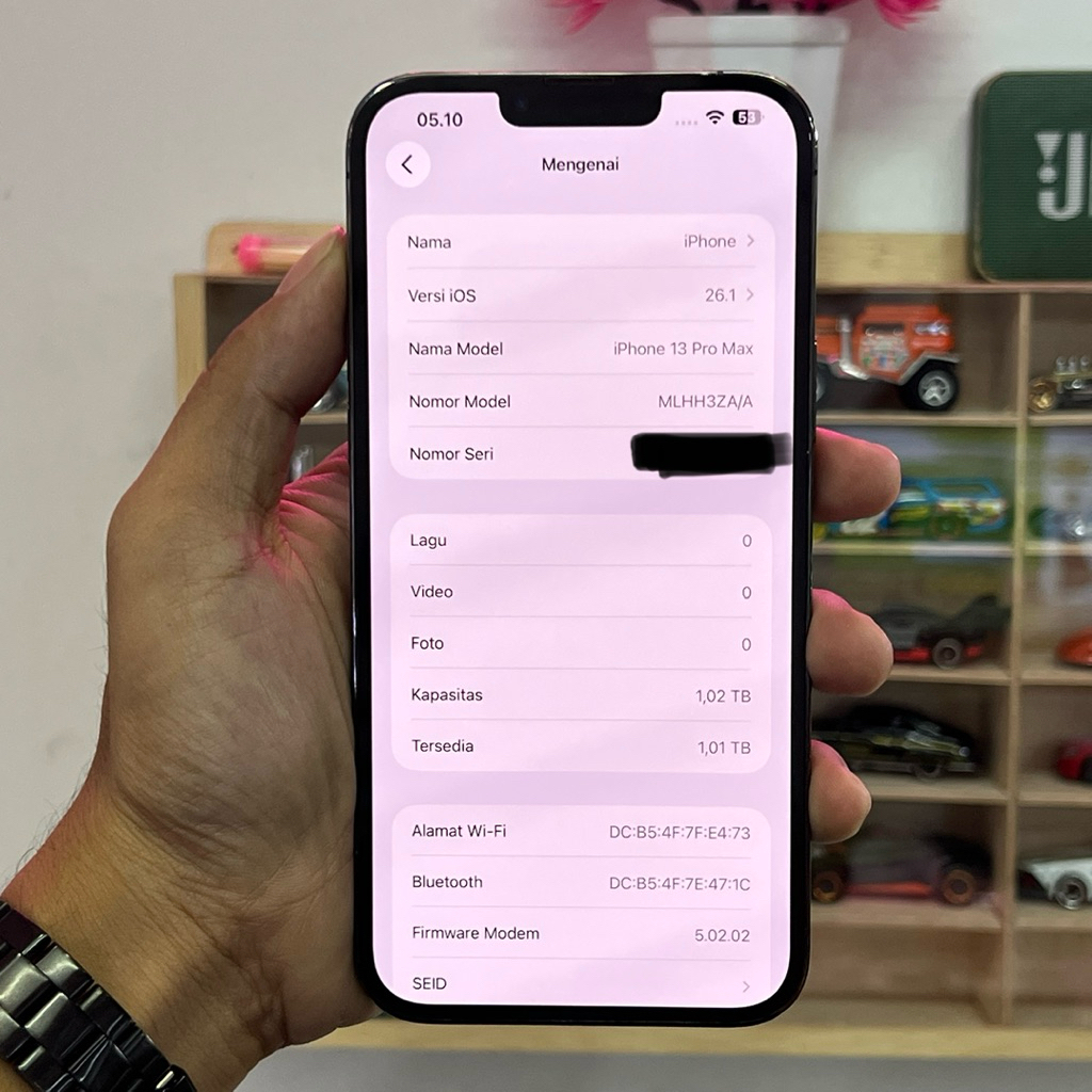 Jual Iphone 13 promax 1TB graphite dual sim second | Shopee Indonesia