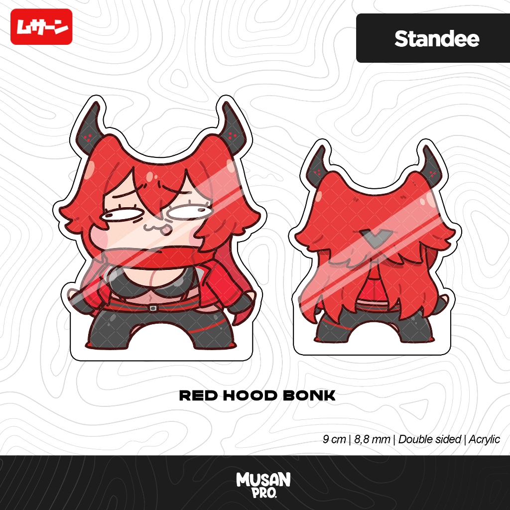 Jual Standee Acrylic Block NIKKE - Red Hood BONK - Musan - Fan Merch ...