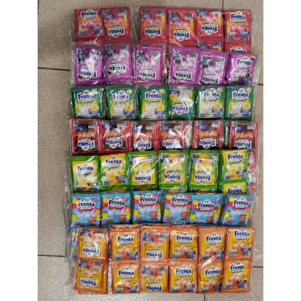 Jual Frenta Rasa-Rasa Sachet 10 Gram – Minuman Serbuk Segar 10 Varian ...
