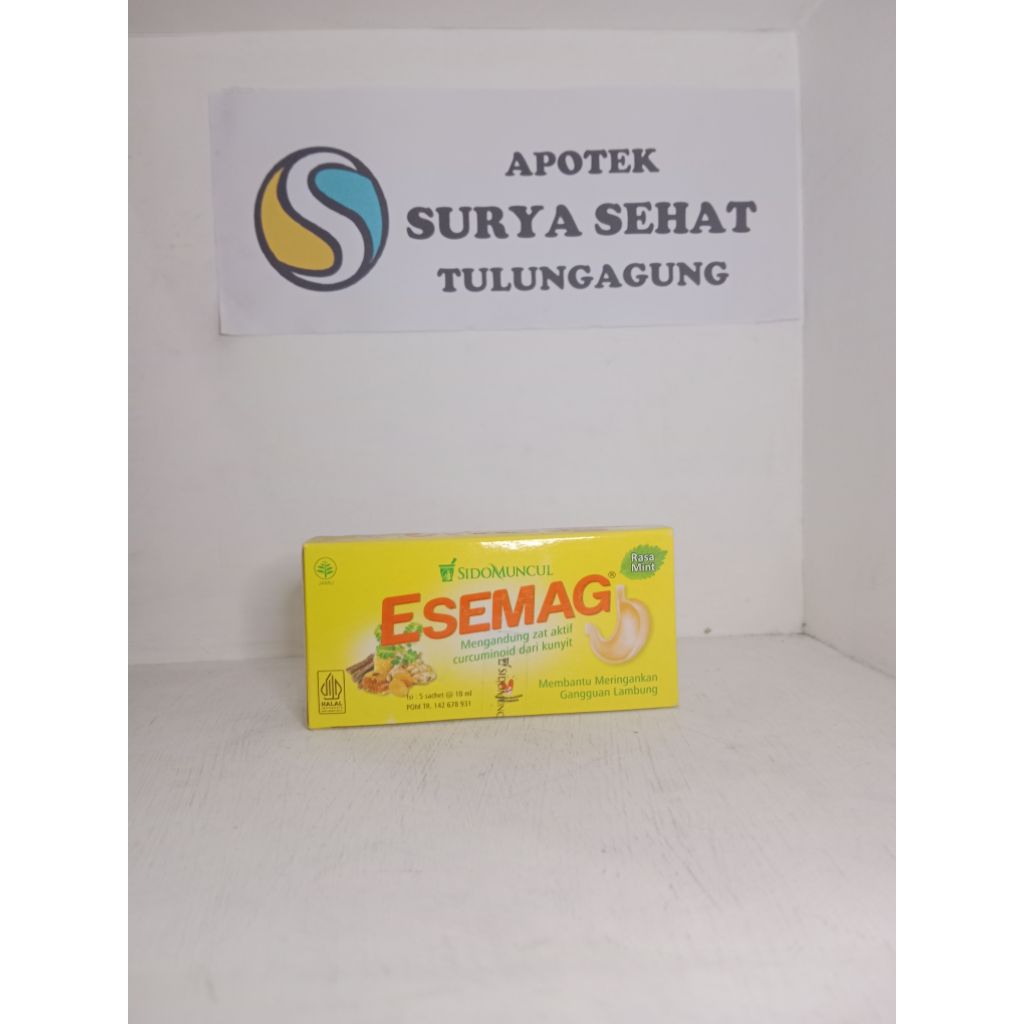 Jual ESEMAG cair sachet sido muncul 1 box | Shopee Indonesia