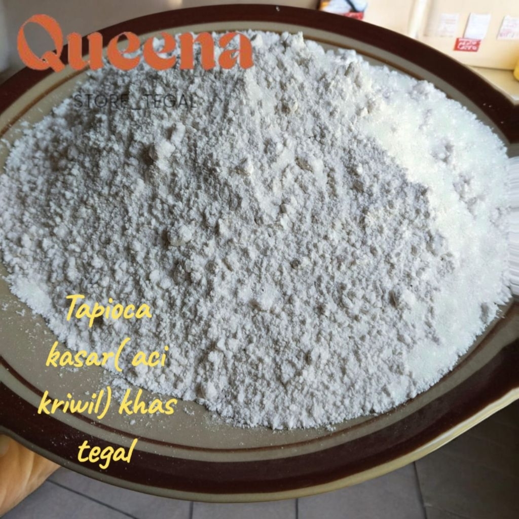 Jual Tepung tapioka kasar (aci kriwil) khas tegal 1 kg kualitas premium ...