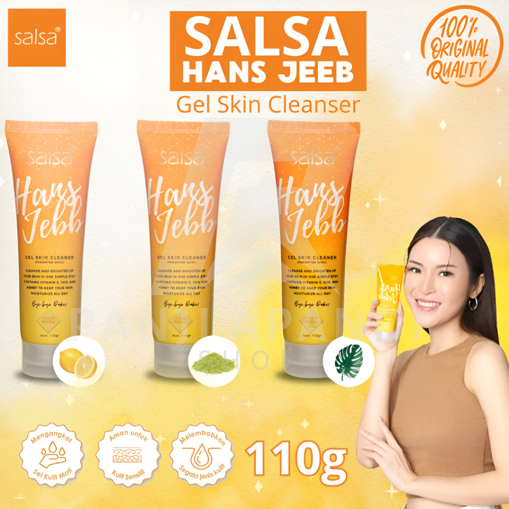 Jual SALSA Hans Jebb Peeling Gel BPOM 110gr - Scrub Perontok Daki ...