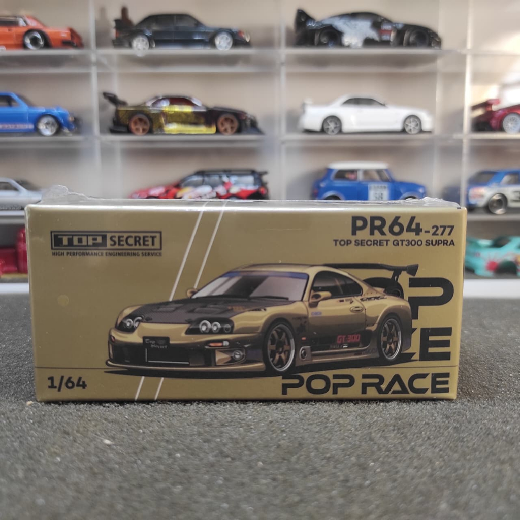 Jual Pop Race PR640277 Top Secret GT300 Supra Carbon Hood | Shopee ...